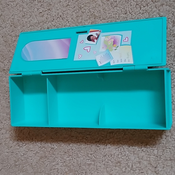 Mattel | Toys | Vintage Teal Green 991 Barbie Locker | Poshmark
